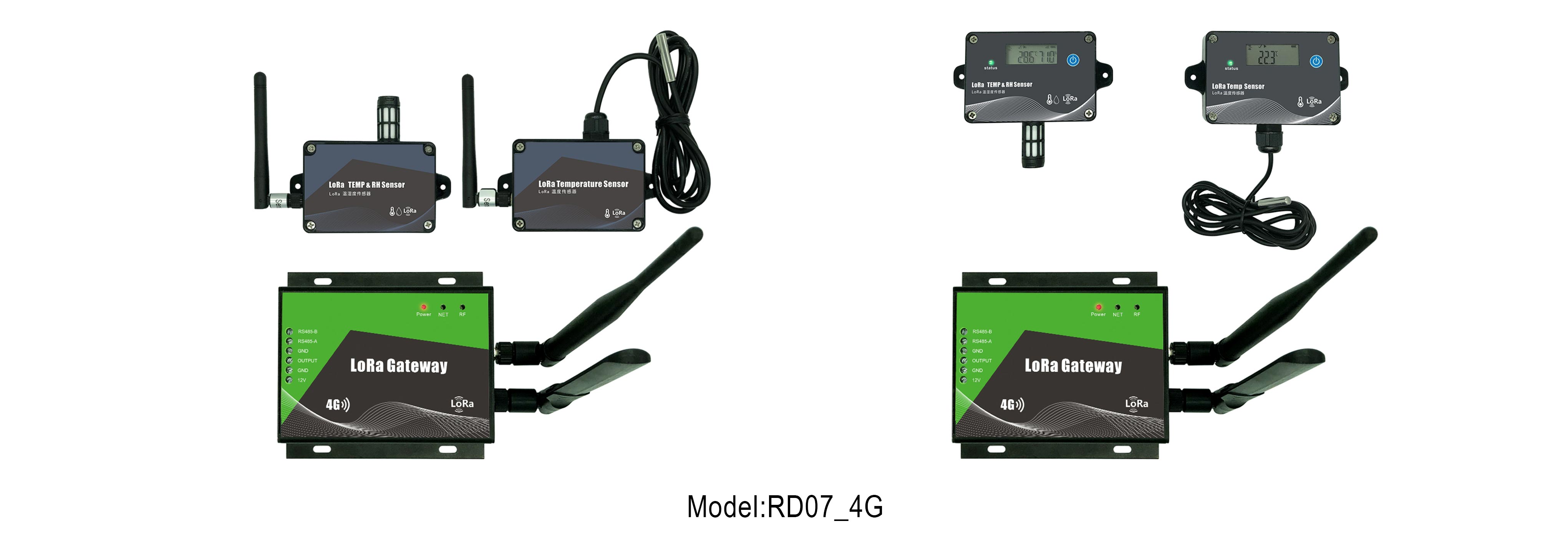LoRa Gateway and Sensor